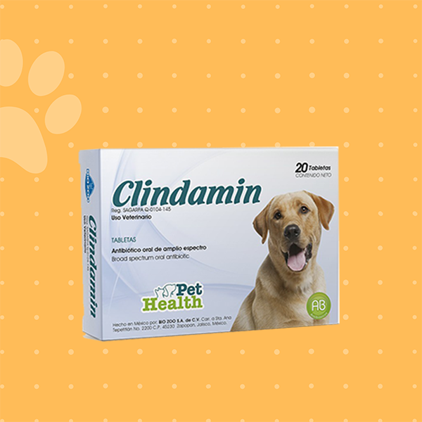Clindamin Tableta 110mg (Unidad) | Antibiótico, Medicameto Para Perros ...