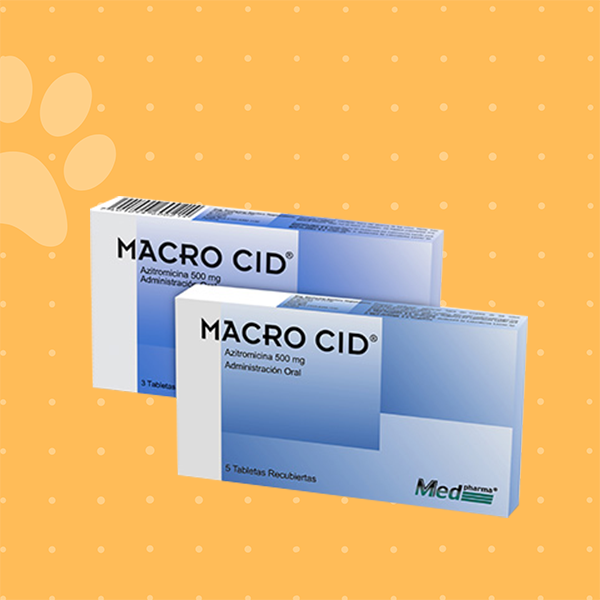 Macro Cid 500mg Tabs | Antibiótico, Medicameto Para Perros ...