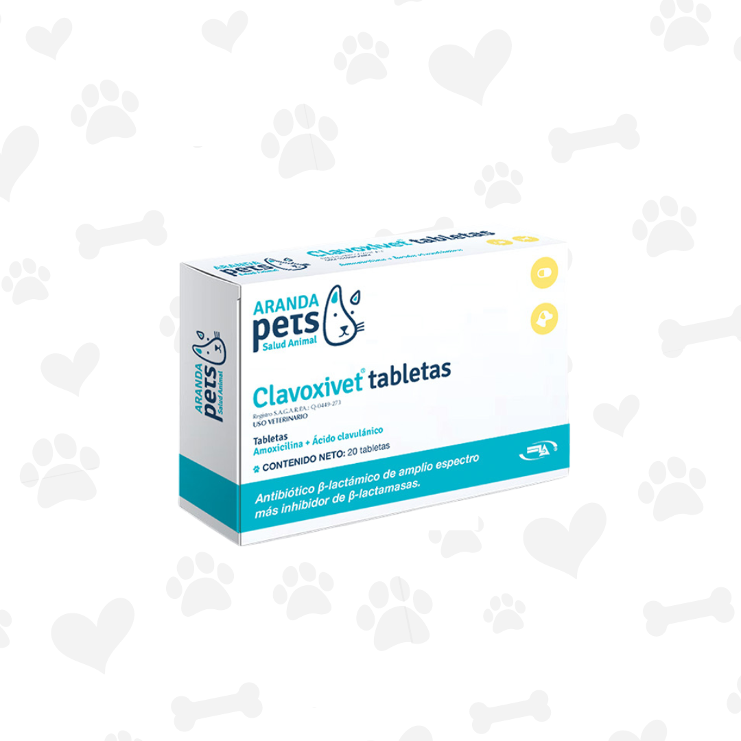 Clavoxivet 250mg Tableta | Cada unidad | Antibiótico, Medicameto Para ...