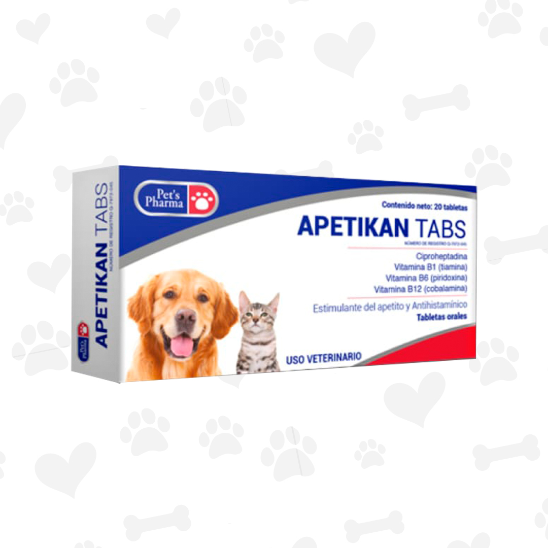 Apetikan Tabletas 10 mg vitaminas | Cada unidad | GATOS, PERROS, Salud ...