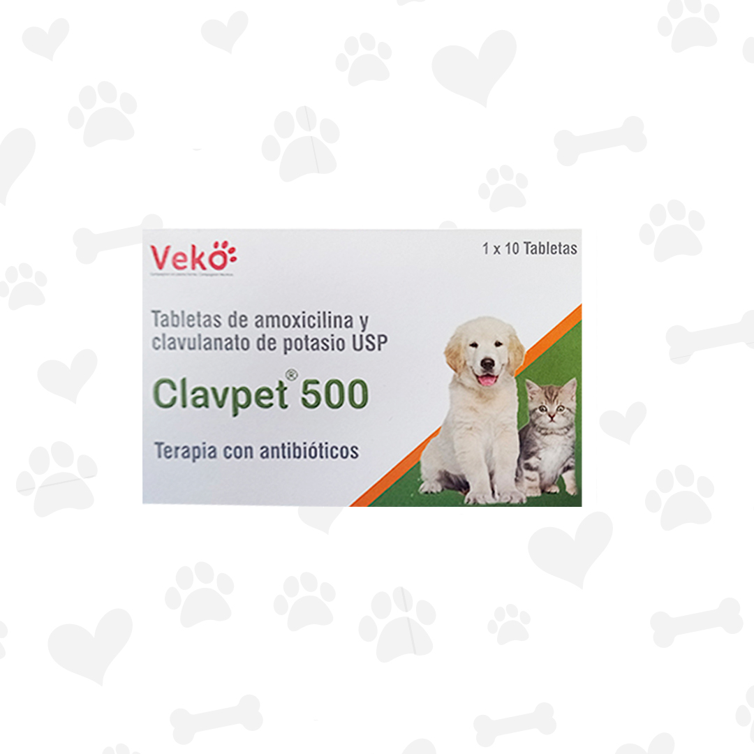 Clavpet 500, clavoxivet | Cada Unidad | Antibiótico, Antimicrobiano ...