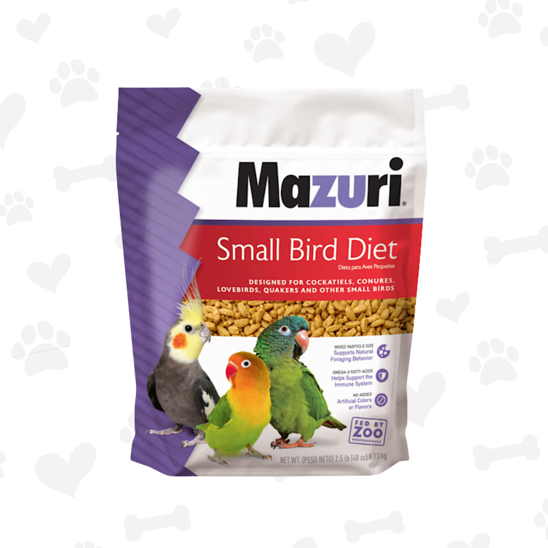 MAZURI Small Bird 2.5Lb - Alimento para aves pequeñas | AVES, Comida de ...