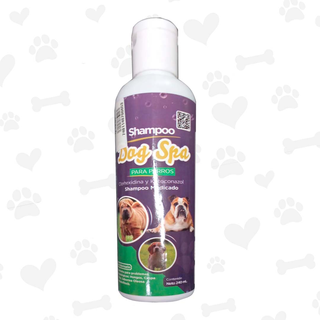 Shampoo Dog Spa medicado par perro 240ml | PERROS, Salud y Bienestar ...